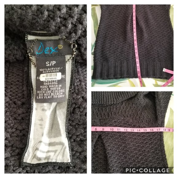 Dex | Sweaters | Dex Dark Grey Mock Turtle Neck Sweater | Poshmark